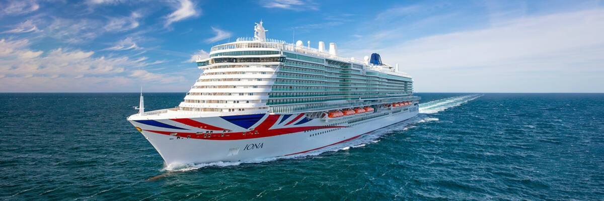 P&O Cruises ships by size | ROL Cruise Blog