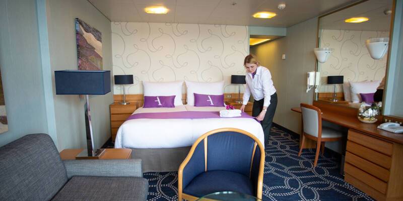 Ambience Cabins | Ambassador Cruise Line | ROL Cruise