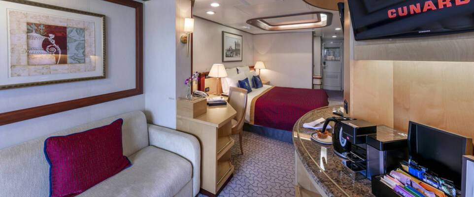Queen Elizabeth Cabins | Cunard | ROL Cruise