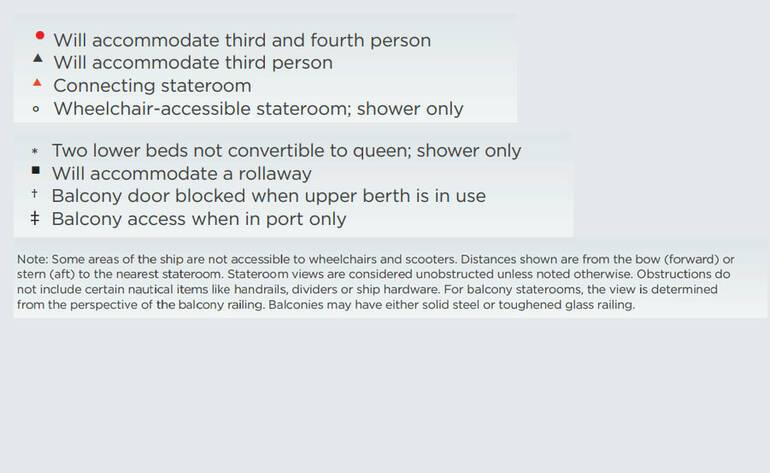 Enchanted Princess Deck Plan | Princess Cruises | ROL Cruise